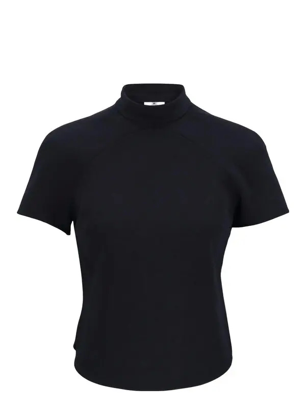 COURREGES Short Sleeve T-shirt - Black