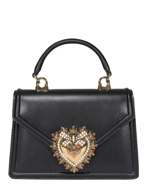 Dolce & Gabbana Devotion Small Tote Bag - Black