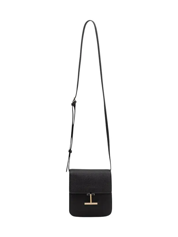 TOM FORD T-bar Shoulder Bag - Black