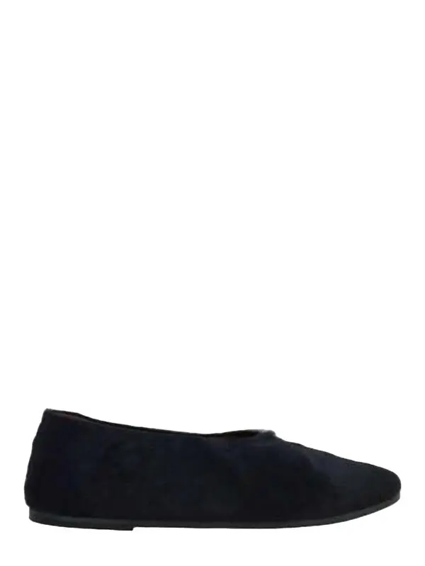 Marsèll Round-toe Ballerina Flats - Black