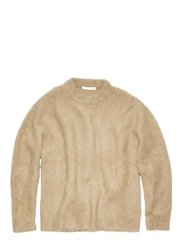 Acne Studios Crewneck Knitted Sweater - Dark Beige