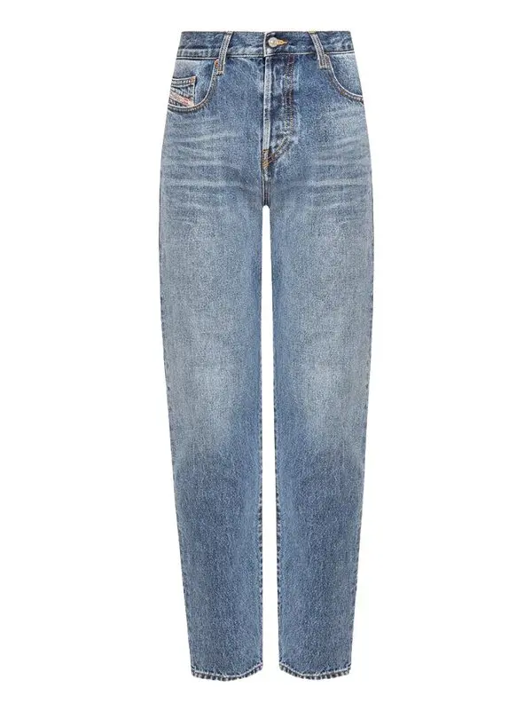 DIESEL® D-viker Straight Leg Jeans - Blue