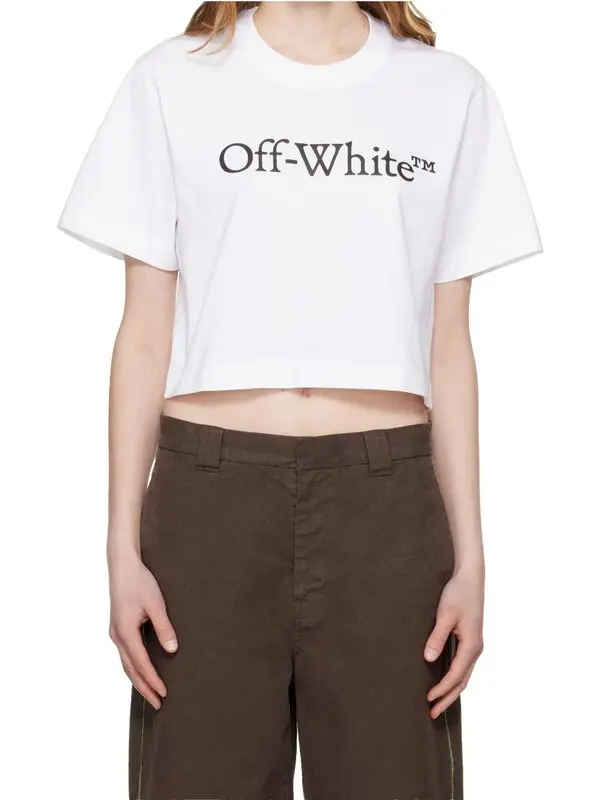 Off-White Crewneck T-shirt - White/black