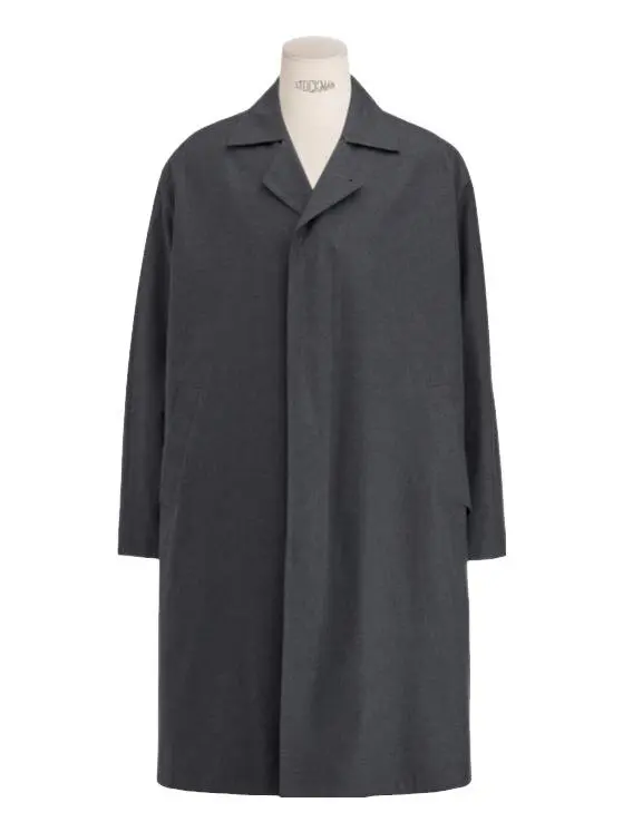 Dior Collared Belted Coat - Black