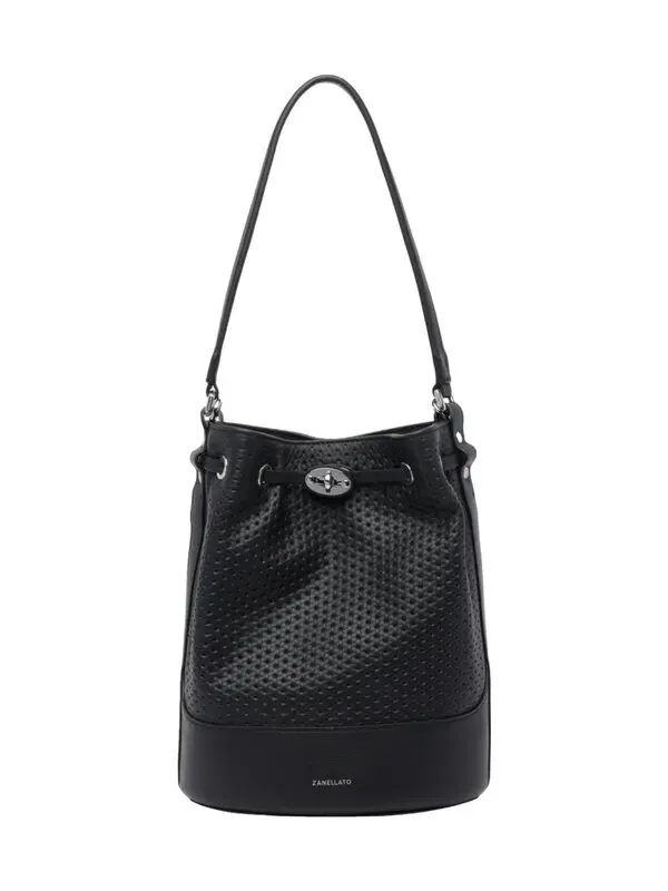 ZANELLATO Monda Small Bucket Bag - Black
