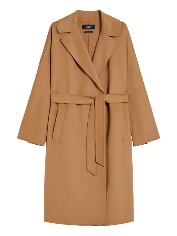 Max Mara Belted Long Coat - No