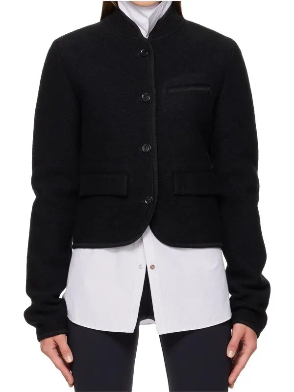 RIER Walker Wool Casual Jacket - Black