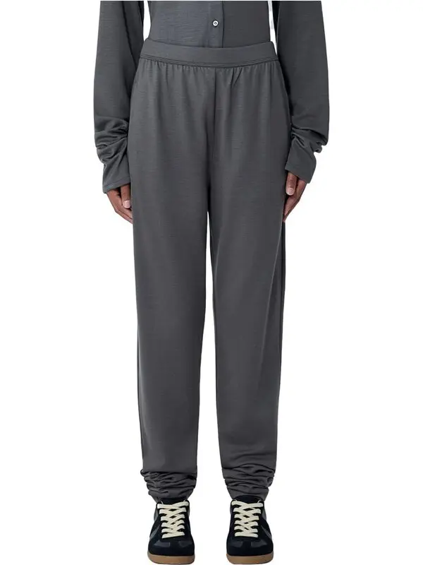 RIER Elasticated Knit Pants - Grey