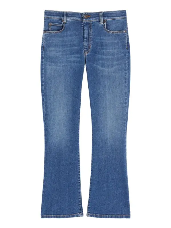Max Mara Vega Flared Jeans - Navy Blue