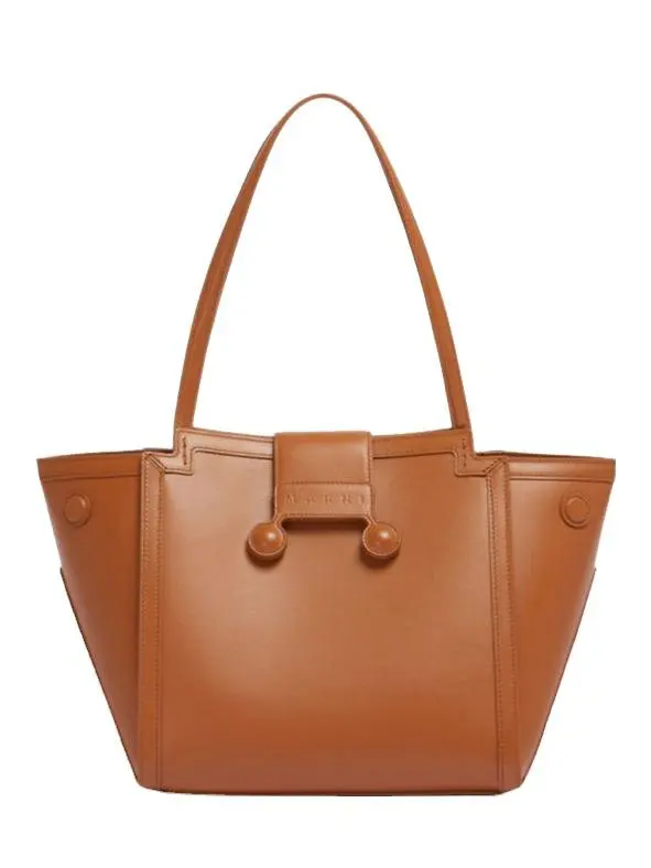 Marni Mini Riviera Bag - Light Brown
