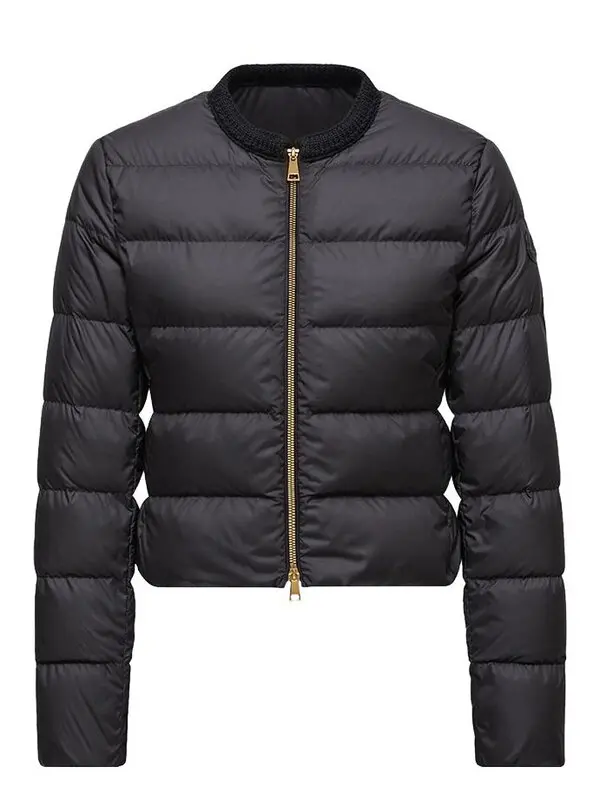 Moncler Mauvezin Zip-up Padded Jacket - Black