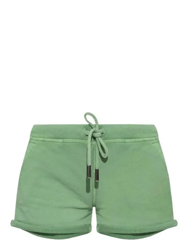 Dsquared2 Logo Printed Track Shorts - Green