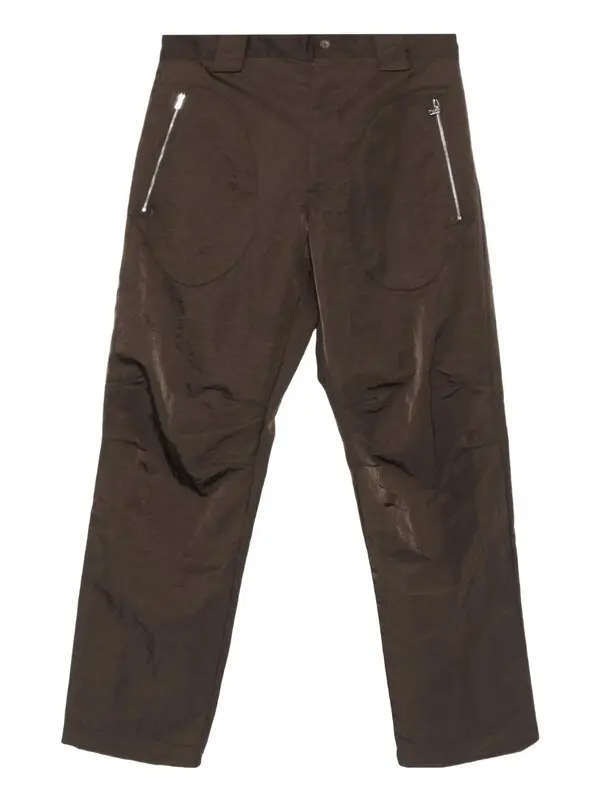 RANRA Straight Leg Casual Pants - Black