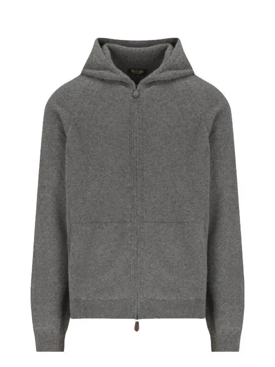 Loro Piana Zip-up Hooded Coat - No
