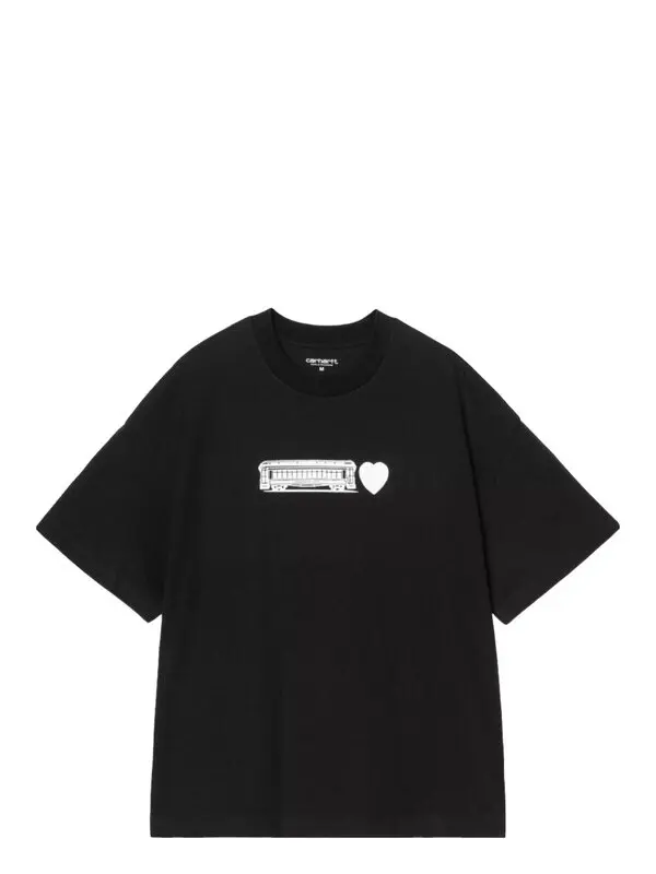 Carhartt Work In Progress S/s Deconstructed Label T-shirt - Black