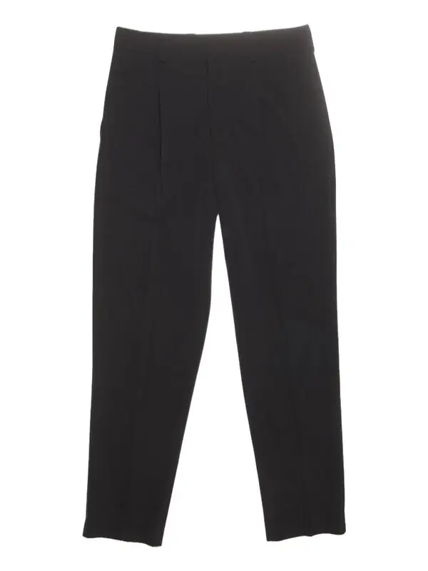 Acne Studios Mid-rise Tailored Trousers - Black