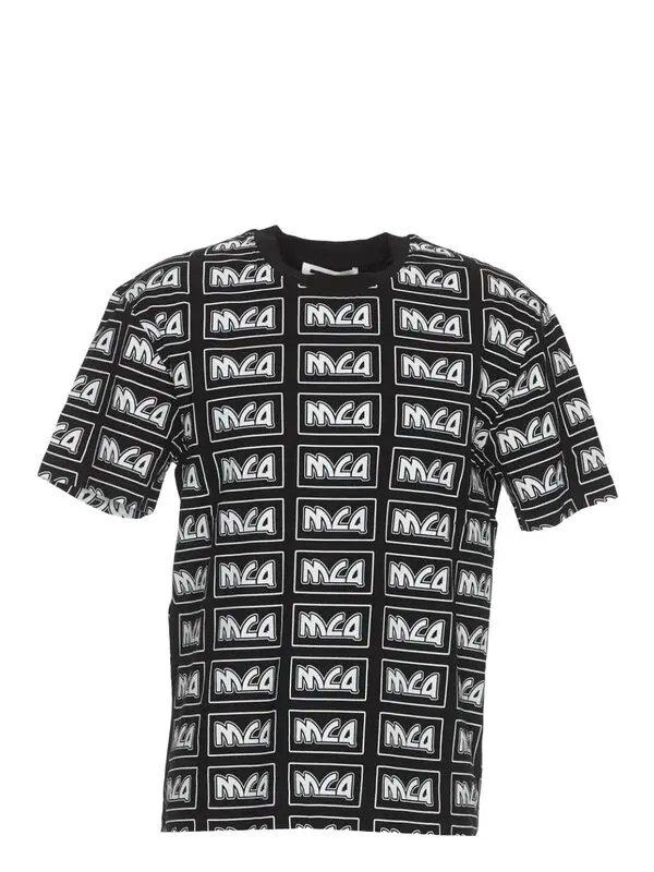 Alexander McQueen Full Of Short-sleeved T-shirts - Black