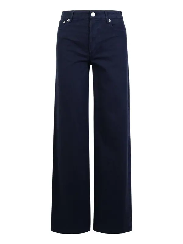 A.p.c. Elisabeth Wide-leg Jeans - Black