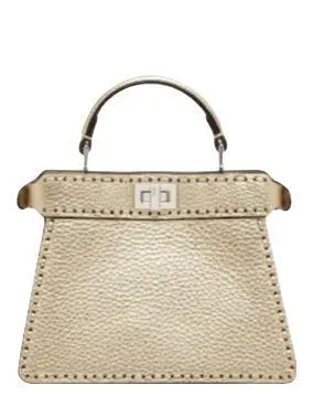 Fendi Peekaboo Iseeu Petite Tote Bag - Gold