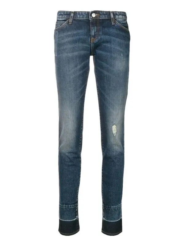 Emporio Armani Logo Jeans - Blue