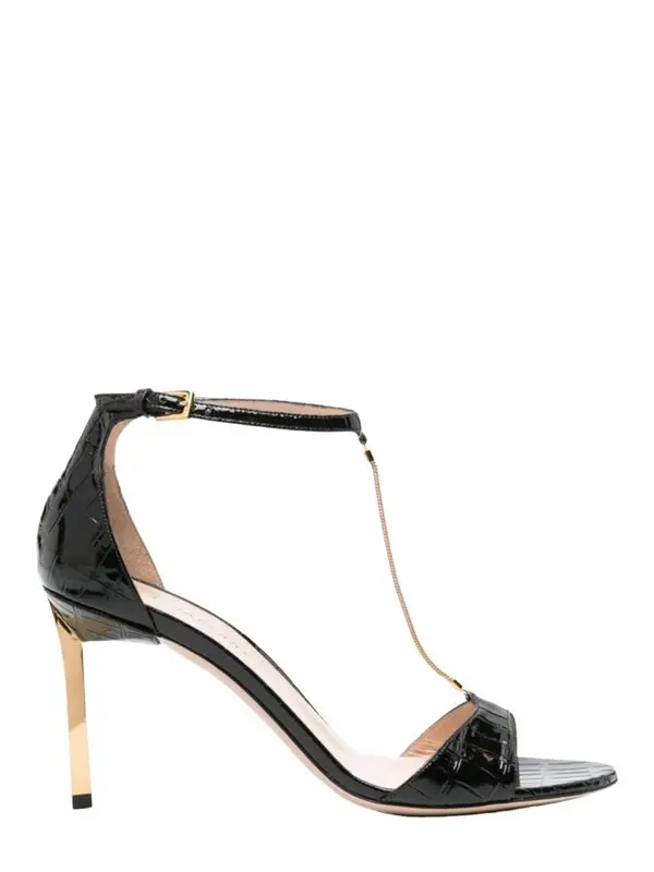 TOM FORD Embellished Sandals - Black