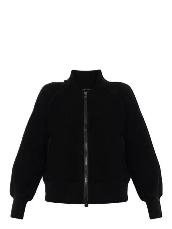 Canada Goose Sierra Kind Fleece Bomber Jacket - Black