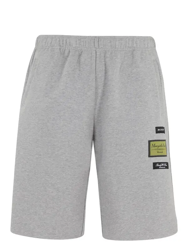 MAISON MARGIELA Patch Drawstring Shorts - Gray