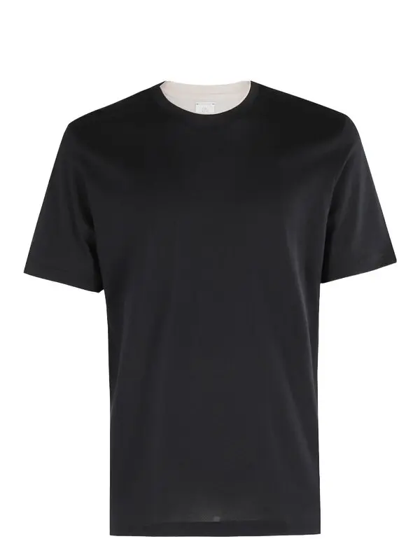 Eleventy Short Sleeve T-shirt - Black