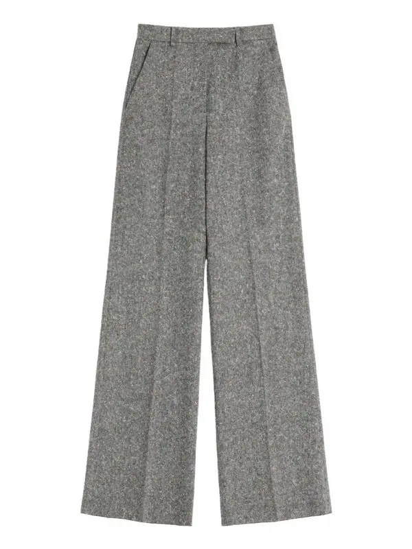 Valentino Garavani Wide-leg Trousers - Gray