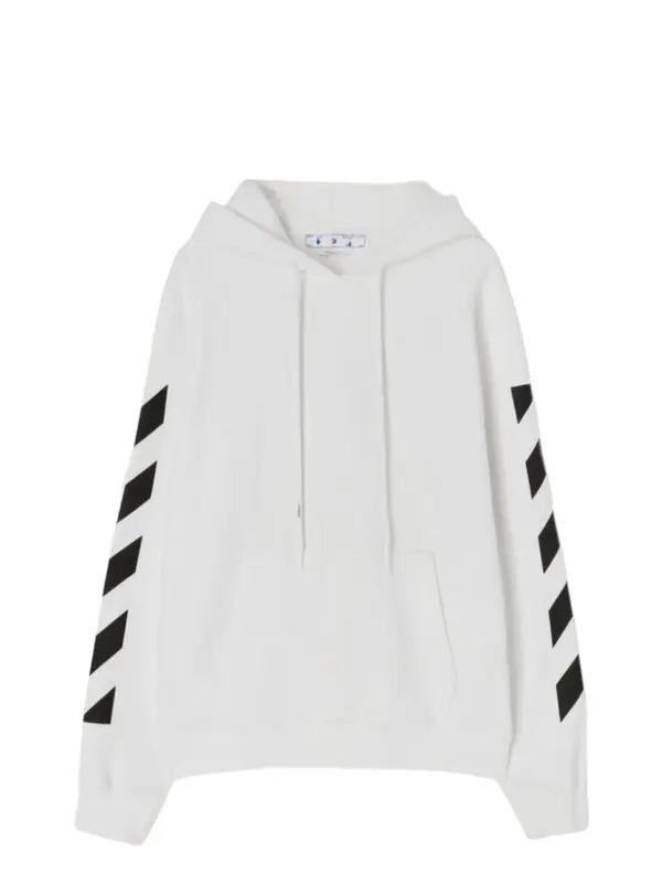 Off-White Diag Arrow Hoodie - White