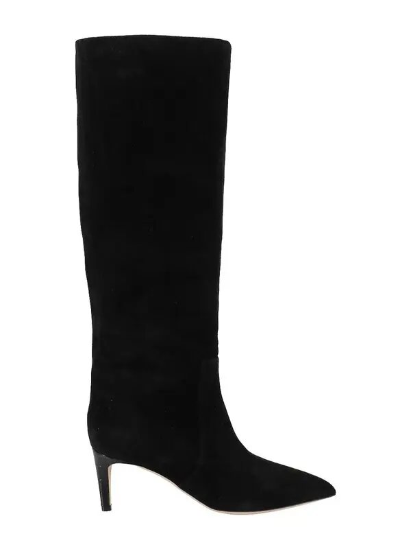Paris Texas Stiletto Heeled Boots - Black