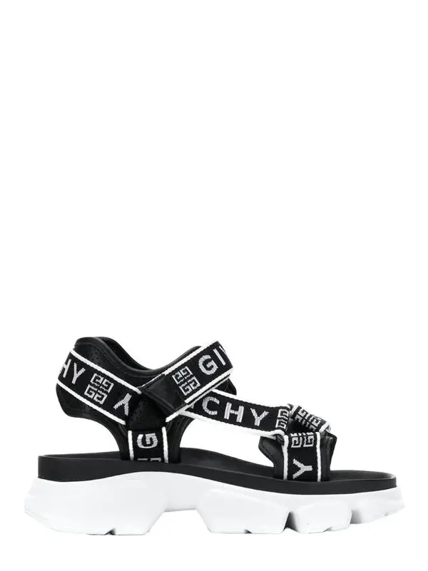 Givenchy Chunky Logo Sandals - Black