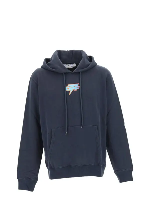 Off-White Arrows Print Hoodie - Black
