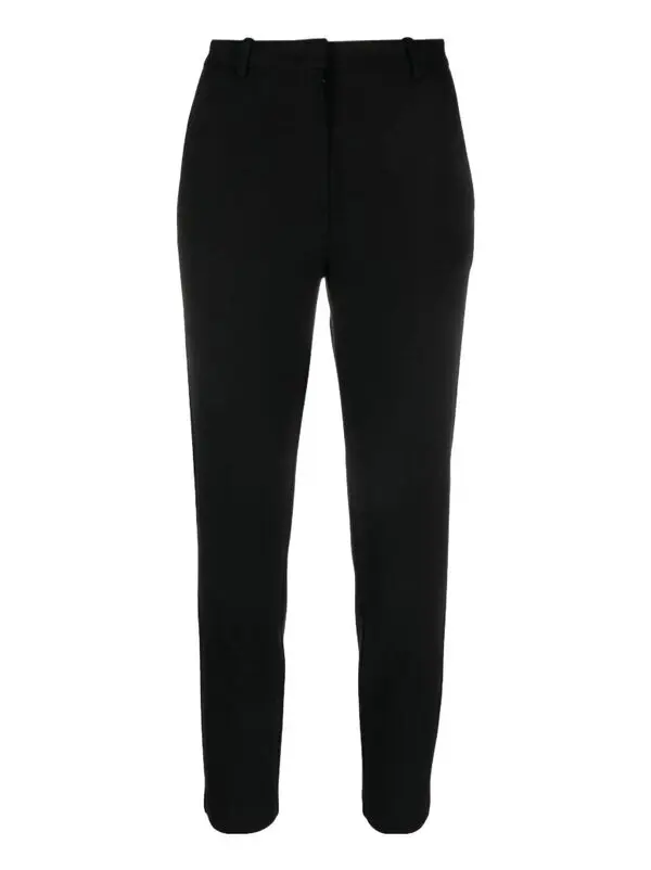 Pinko High Waist Tapered Leg Trousers - Black