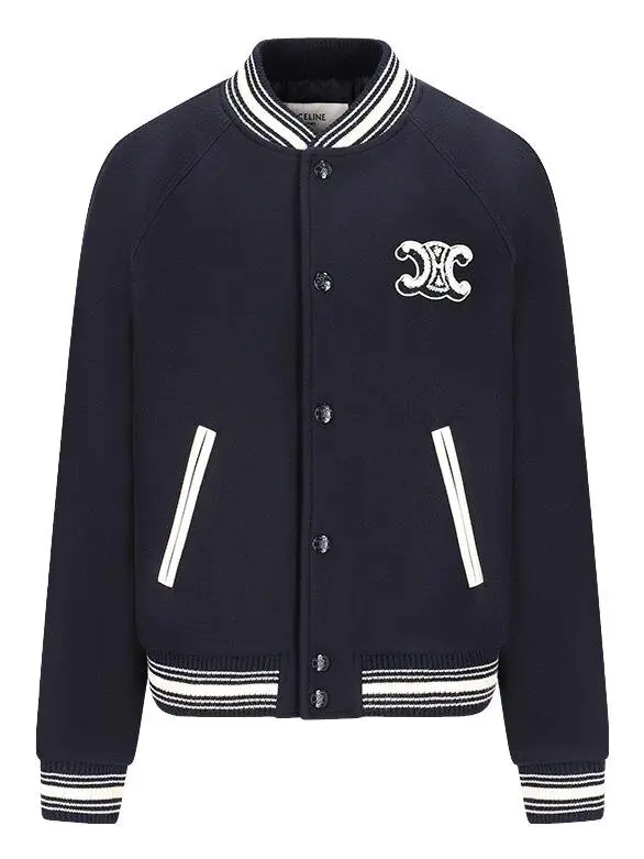 Celine Varsity Jacket - Black