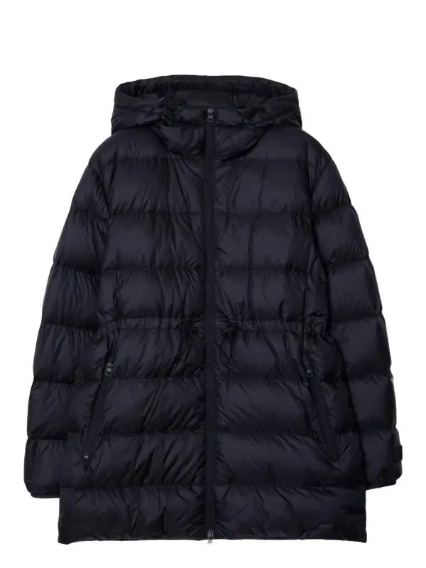Burberry Hooded Down Jacket - Indigo Purple