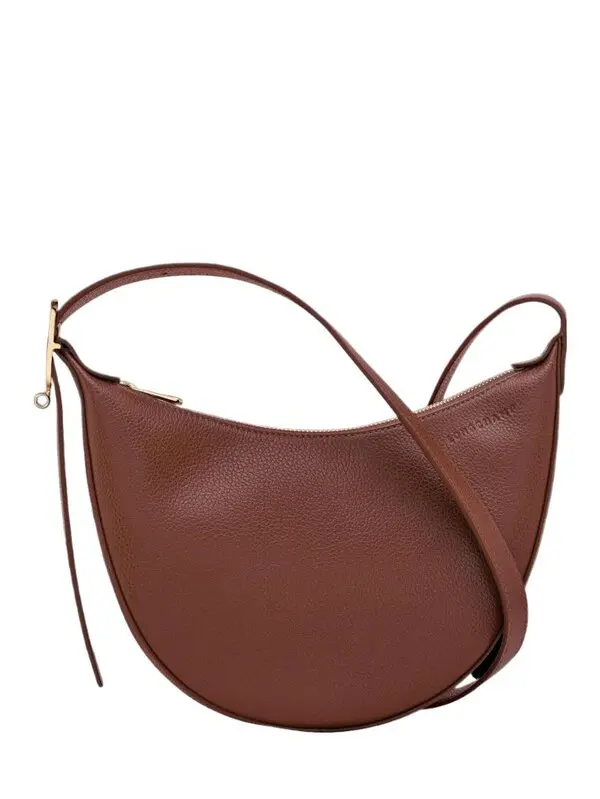 Longchamp Le Foulonné S Crossbody Bag - Coffee