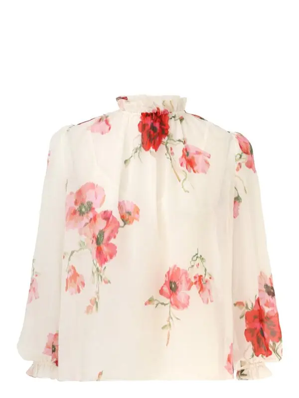 Zimmermann Lightburst Billow Blouse - No