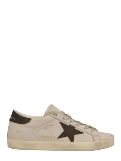GOLDEN GOOSE Super Star Low-top Sneakers - Nude