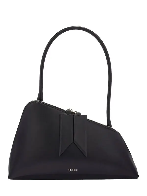 Attico The Sunrise Shoulder Bag - Black