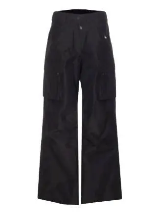 Moncler Button Detailed Padded Ski Pants - Black