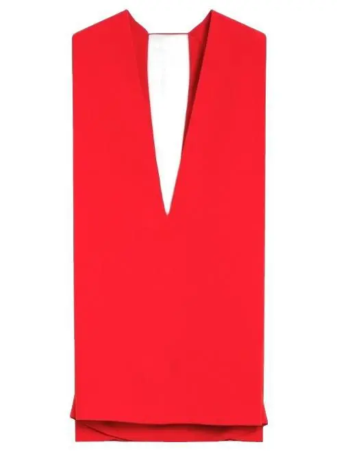 Sportmax Sleeveless V-neck Dress - Red