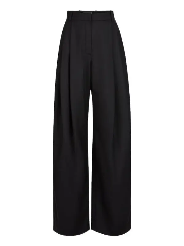 Nina Ricci Wide-leg Trousers - Black