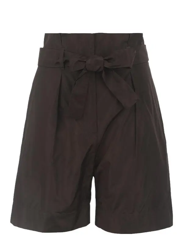 Max Mara High-waisted Self-lacing Shorts - No
