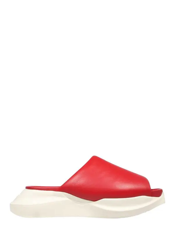 Rick Owens Geth Slip-on Puffer Slides - White