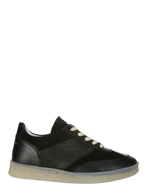 MAISON MARGIELA Replica Lace-up Sneakers - Black