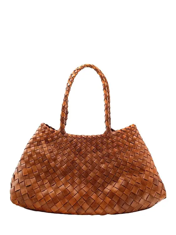Dragon Diffusion Santa Croce Big Bag - Brown