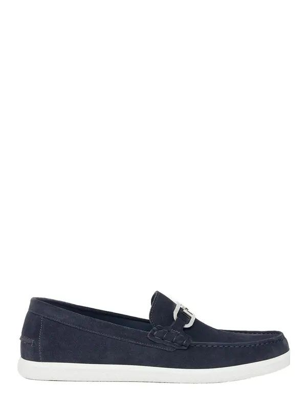 Fendi O'lock Slip-on Loafers - Blue