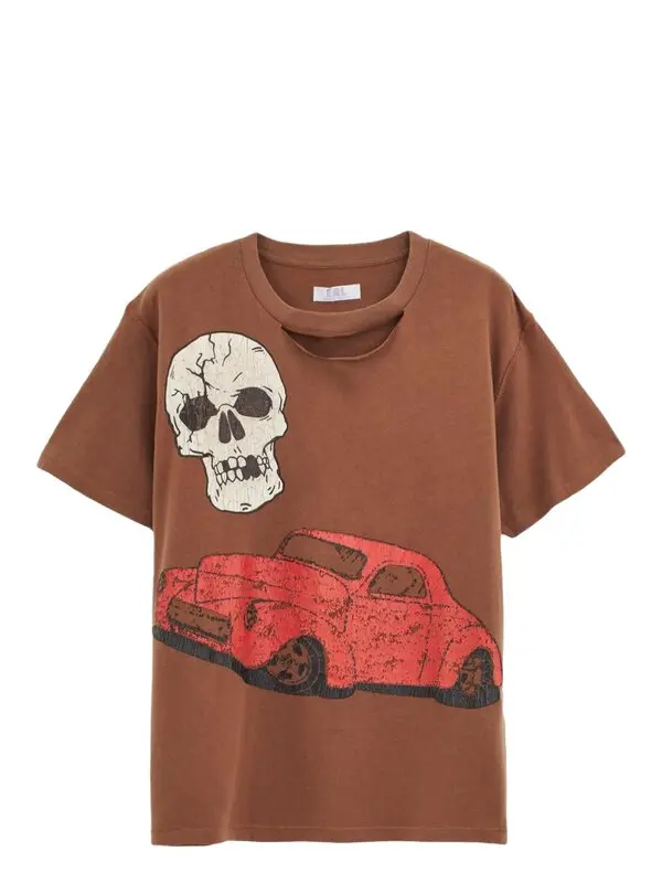 ERL Short-sleeved T-shirt - Brown