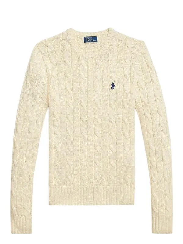 Polo Ralph Lauren Embroidered Pony Crewneck Jumper - No